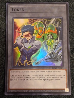 Yugioh TKN5-EN021 SR Token (Vizor and T.G. Blade Blaster) NM | Supreme ...