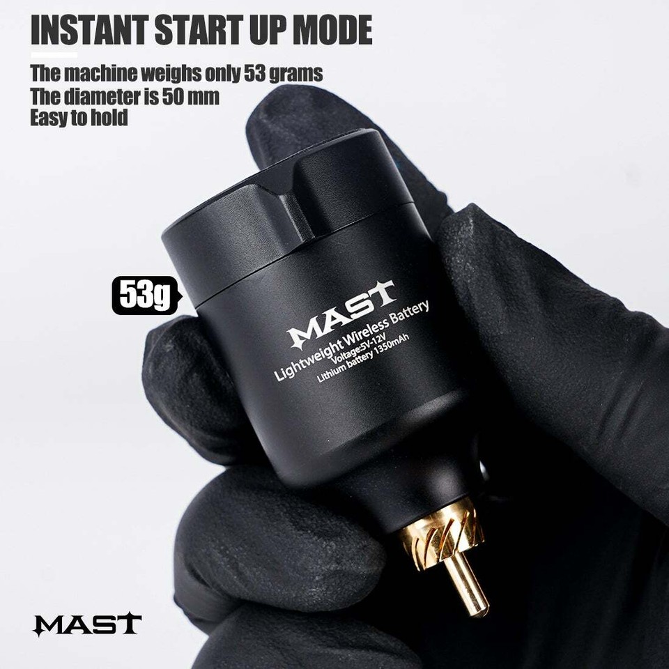 Mast Tour Pro Rotary Tattoo Pen Permanent Makeup Machine Wireless ...
