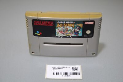 Super Mario All Stars - SNES Super Nintendo - Modul Sammlungsauflösung ...