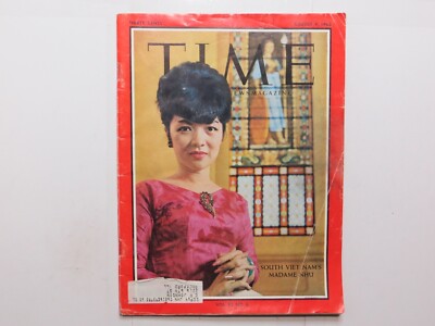 TIME- SOUTH VIET NAM'S MADAME NHU AUGUST 9, 1963 O8 | eBay