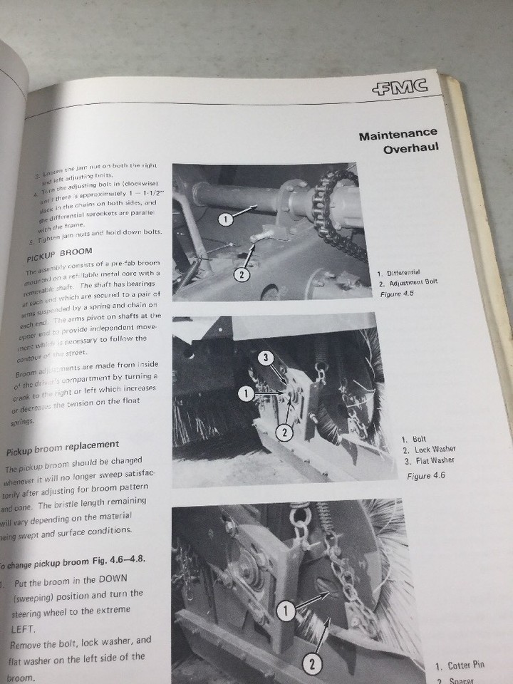 FMC, Wayne Model 993 AH Sweeper Service Manual | eBay