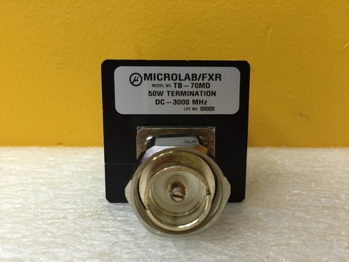 Microlab / FXR TB-70MD, DC to 3000 MHz, 50 W, 1.15:1 VSWR, Coaxial Load | eBay