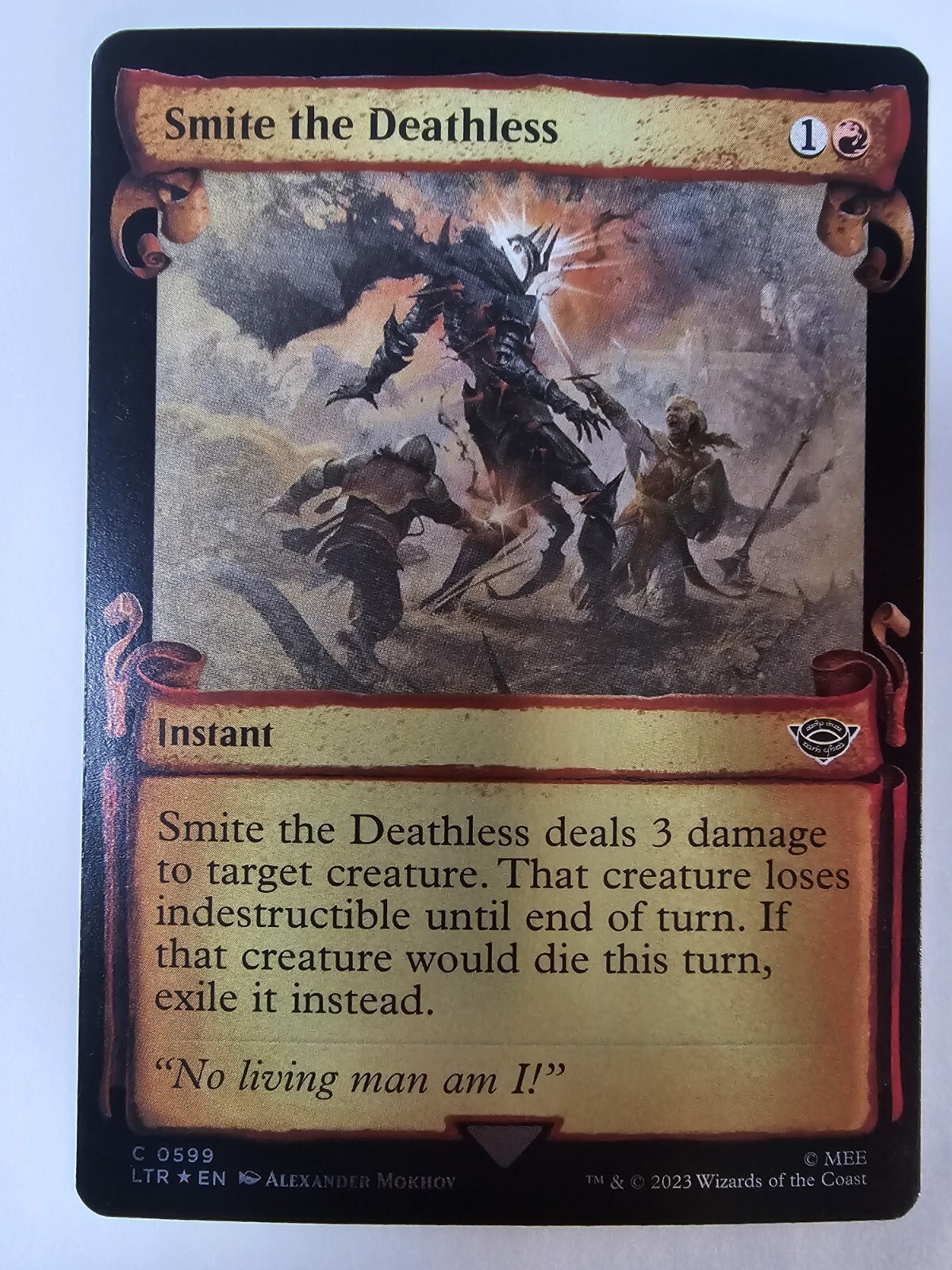 MTG Smite the Deathless The Lord of the Rings: Tales of Middle-earth ...