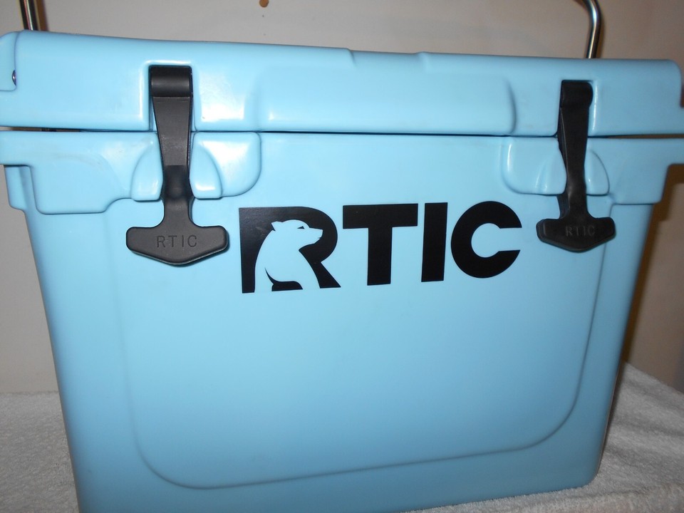 RTIC GENUINE! 20 QT INSULATED ULTRA HEAVY DUTY LIGHT BLUE COOLER K1 | eBay