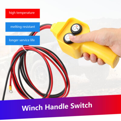 Winch Control Switch Winch Wired Controller Hand Control Assembly Push ...