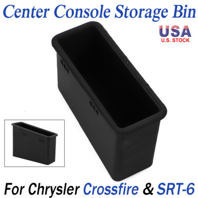 For 2004-2008 Chrysler Crossfire Center Console Storage Bin Box Fit SRT ...