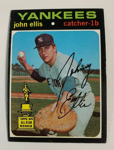 1971 John Ellis # 263 New York Yankees NY Topps Baseball Card | eBay