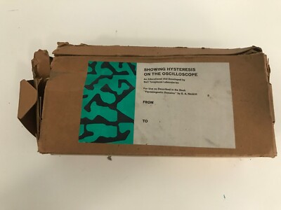 Vintage Bell Telephone Science Kit - Showing Hysteresis on the ...