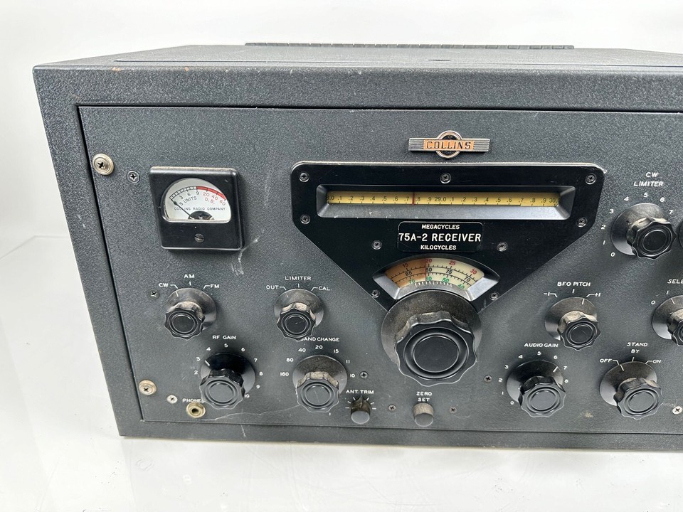 Collins 75A-2 Vintage Ham Radio Receiver | eBay