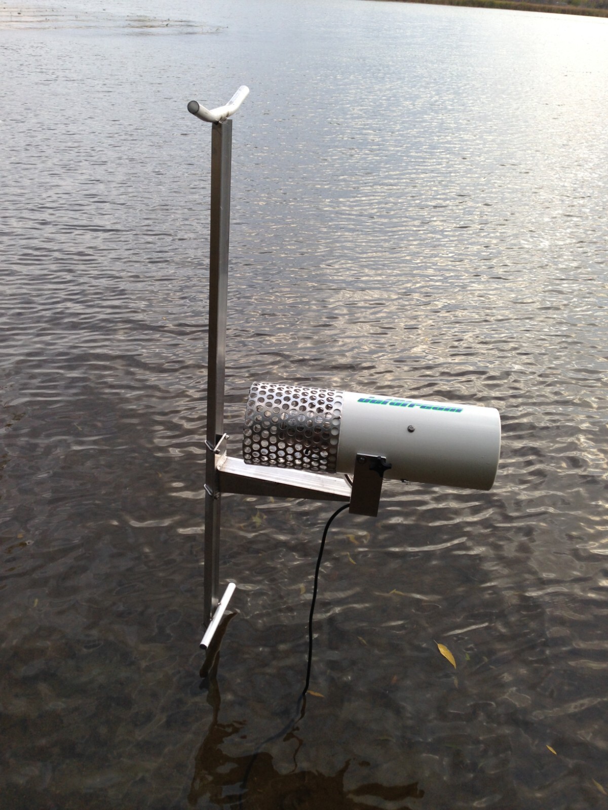 JetStream 1 HP Aqua Blower & Aqua Thruster w/ 100' Cord, Mounting Stake ...