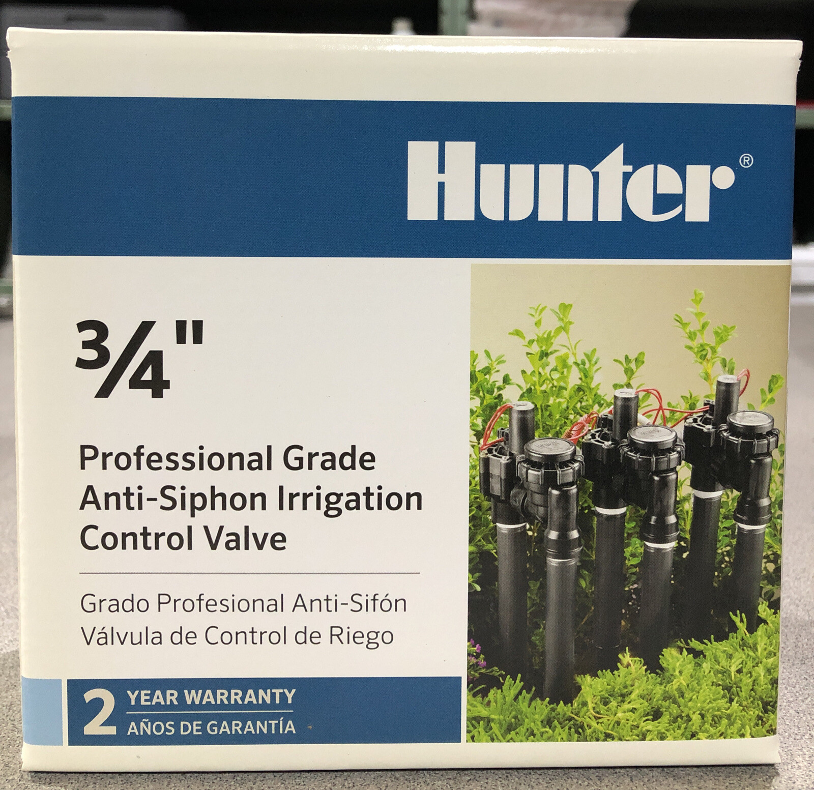 Hunter PGV-ASV 3/4” Professional Grade Anti-Siphon Irrigation Control ...