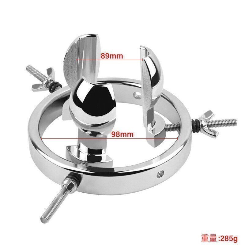 Stainless-Steel-Anal-Sex-Plug-Anal-Open-Dilator-ButtPlug-With-Chastity ...