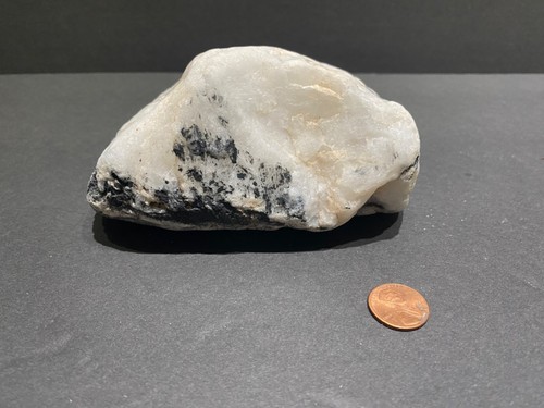 Milky Quartz 1.6 lb. 4.8 in. Black Formations | eBay