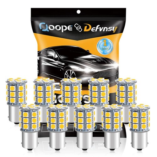 1156 1141 LED Bulb Warm White Super Bright 1003 BA15S 7506 1073 LED ...