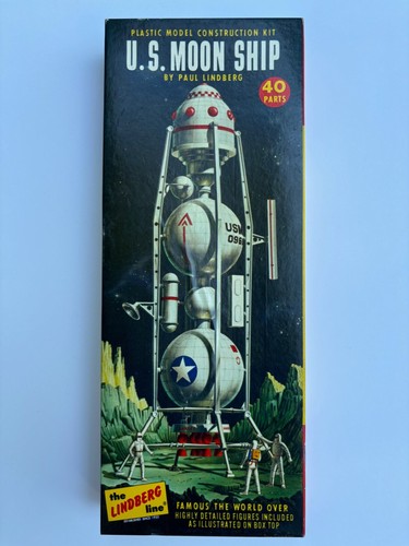 US Moon Ship model kit by Lindberg. | eBay