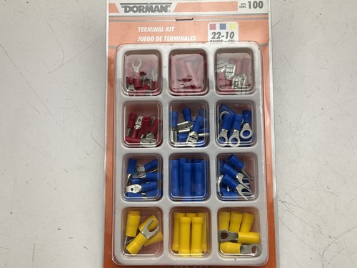 Dorman 86694 22-10 Gauge 100 Piece Quick Splice Terminal Kit ...