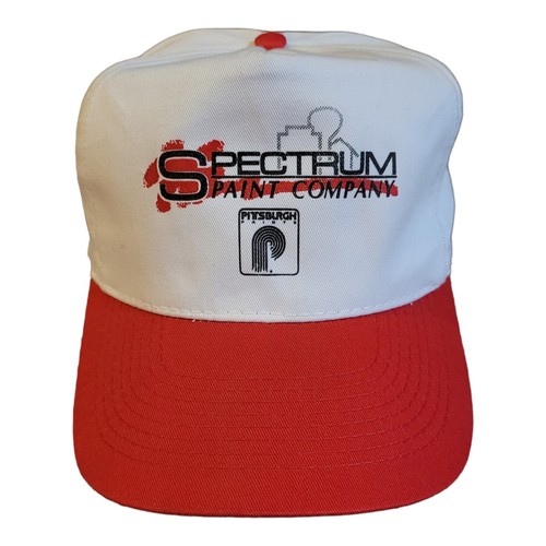 Spectrum Paint Company Baseball Cap Hat Snapback Pittsburgh Paints Red ...
