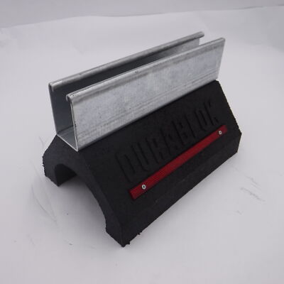 Dura Blok DB610 Recycled Rubber Pipe Support Block - 500lb Load Max | eBay
