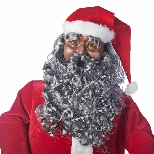 Life Size Animated Dancing African American Black Santa Claus 6 FT UL ...