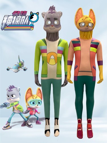 Cosplay The Creature Cases Kit Casey Mask Jumpsuits Sam Kids Bodysuit ...