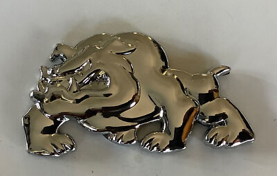 Bulldog metal badge for vehicle -80mm X 45mm, 3Mself adhesive | eBay ...