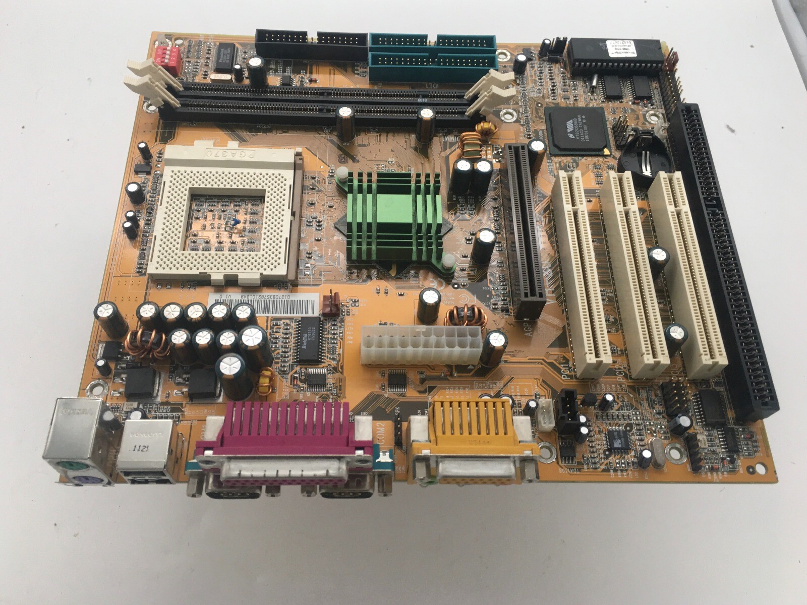 ABIT VH-20 MOTHERBOARD ATX, VIA APPOLO PRO 133, SOCKET 370, 1X ISA, 3X PCI, P... | eBay