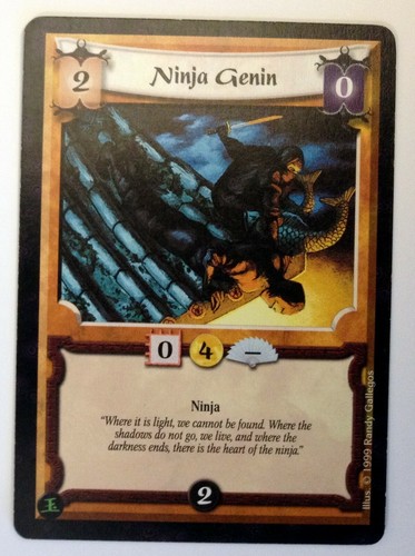 Ninja Genin L5R Legend of the Five Rings CCG Pearl Edition | eBay