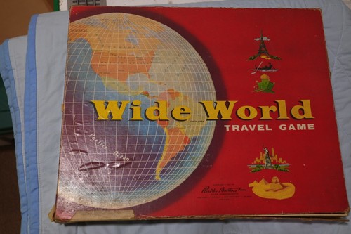 Vintage Board Game: WIDE WORLD TRAVEL GAME | eBay