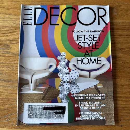 Elle Decor Magazine May 2019 Issue Jet-Set at Home (Home Decor) | eBay
