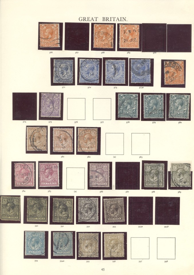 GB GV USED COLLECTION, 7 PAGES (978A) | eBay UK