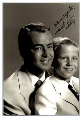 David Ladd w/ Alan Ladd Hand Signed 4x6 Photo TC46-8665 | eBay