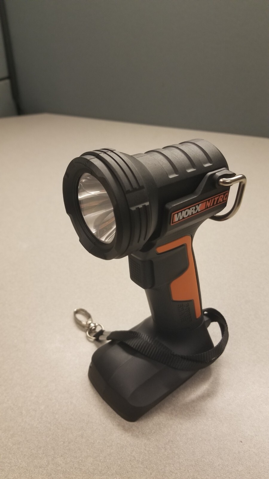 WORX WX025L 20V Max Li-Ion Nitro 2 Level LED Work Light FlashLight Flex ...