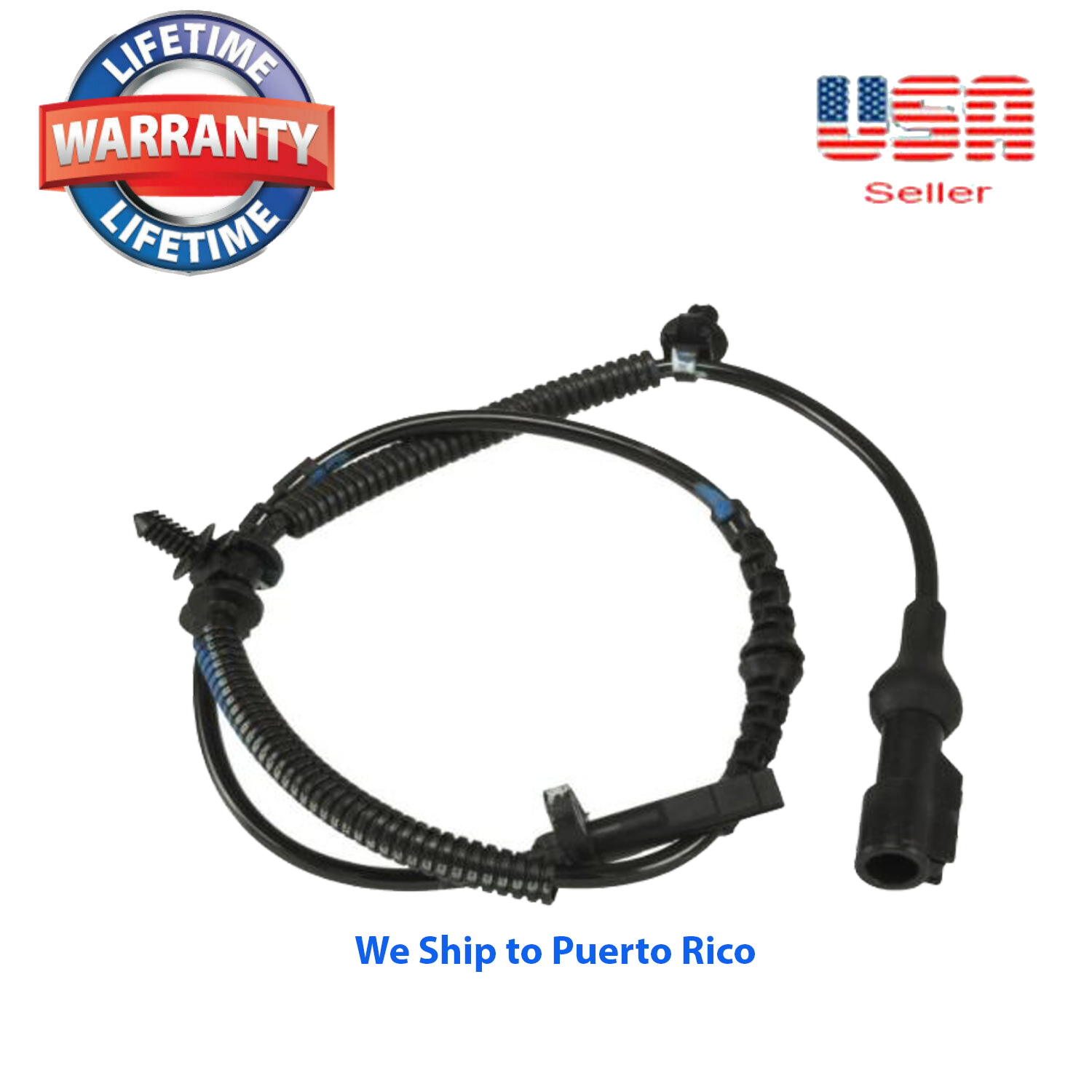 2 ABS Wheel Speed Sensor Rear Left & Right Fit: FORD EXPLORER TAURUS ...