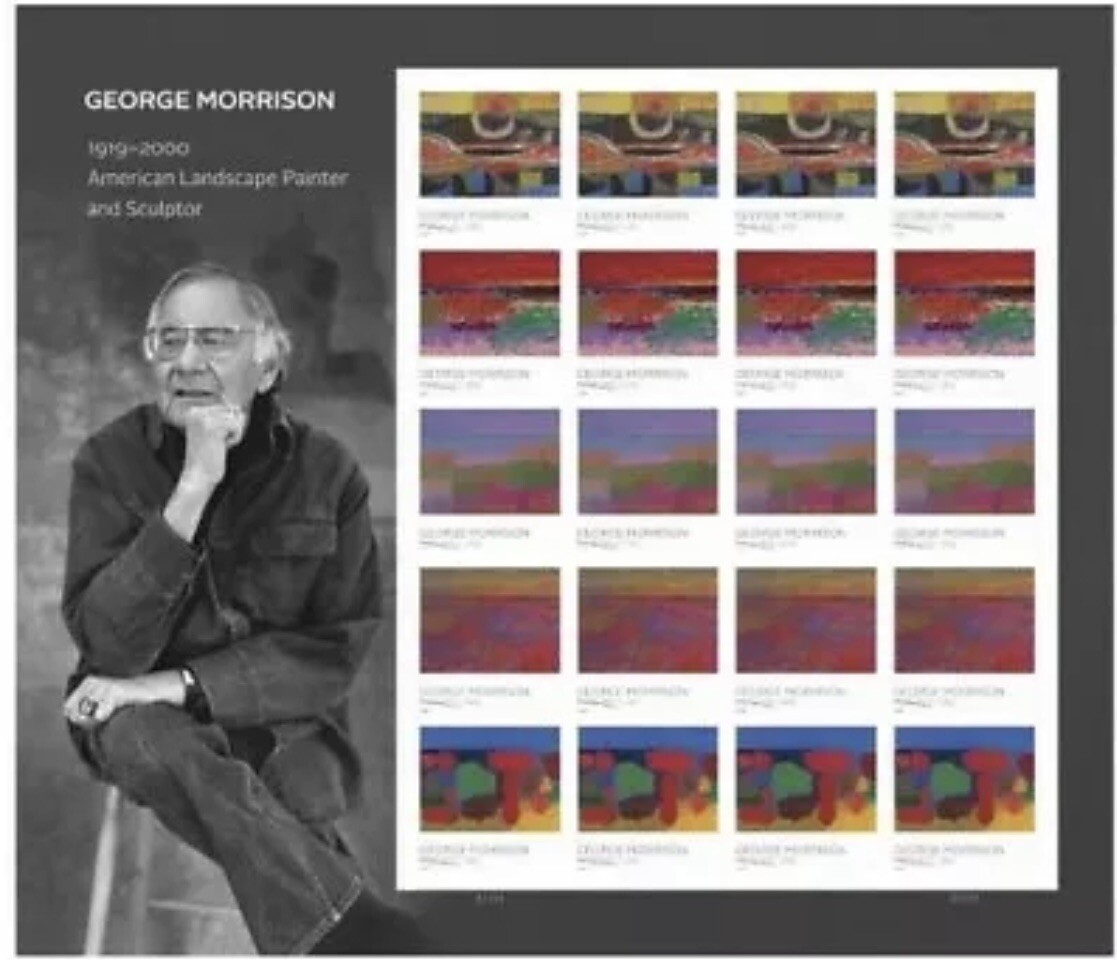 US George Morrison Imperf NDC Sheet of 20 stamps. MNH. 2022. | eBay