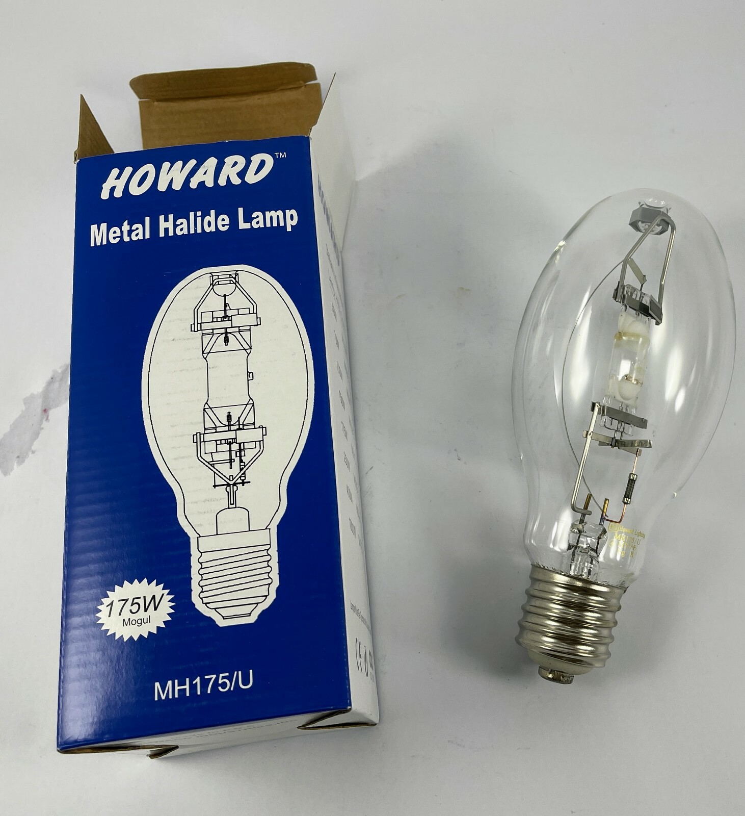 Howard+Mh175-u+175w+MH+Lamp+MOG+Base+M57-e+Ed28+Clear+Bulb for sale ...