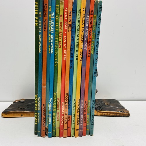 LOT 16 VINTAGE WONDER BOOKS 1950-64 Hardcover Kids Books | eBay