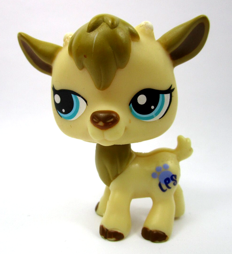 Littlest Pet Shop LPS #1316 Chèvre Pale Yellow Goat Hasbro | eBay