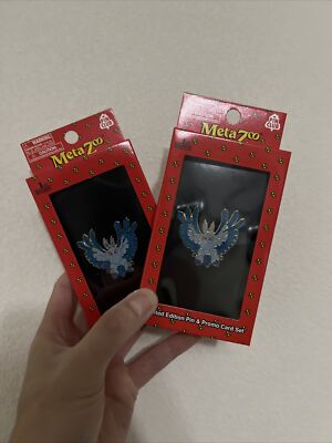 METAZOO Mothman Pin + Promo Card Set Pin Club 1st Edition Sealed IN ...