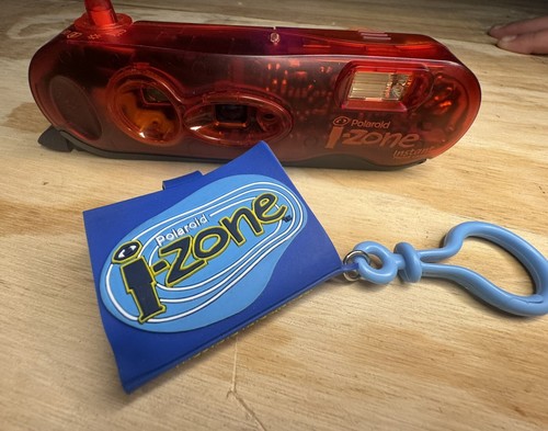 Polaroid I-Zone Instant Pocket Camera 1998 Red And I-Zone Mini Album | eBay