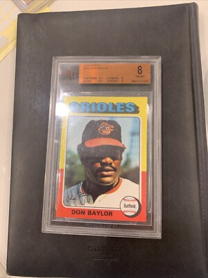 1975 Topps #382 DON BAYLOR BVG 8 0003781627 | eBay