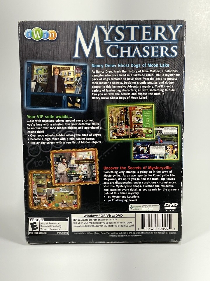 Mystery Chasers Collection - DVD-ROM - VERY GOOD | eBay