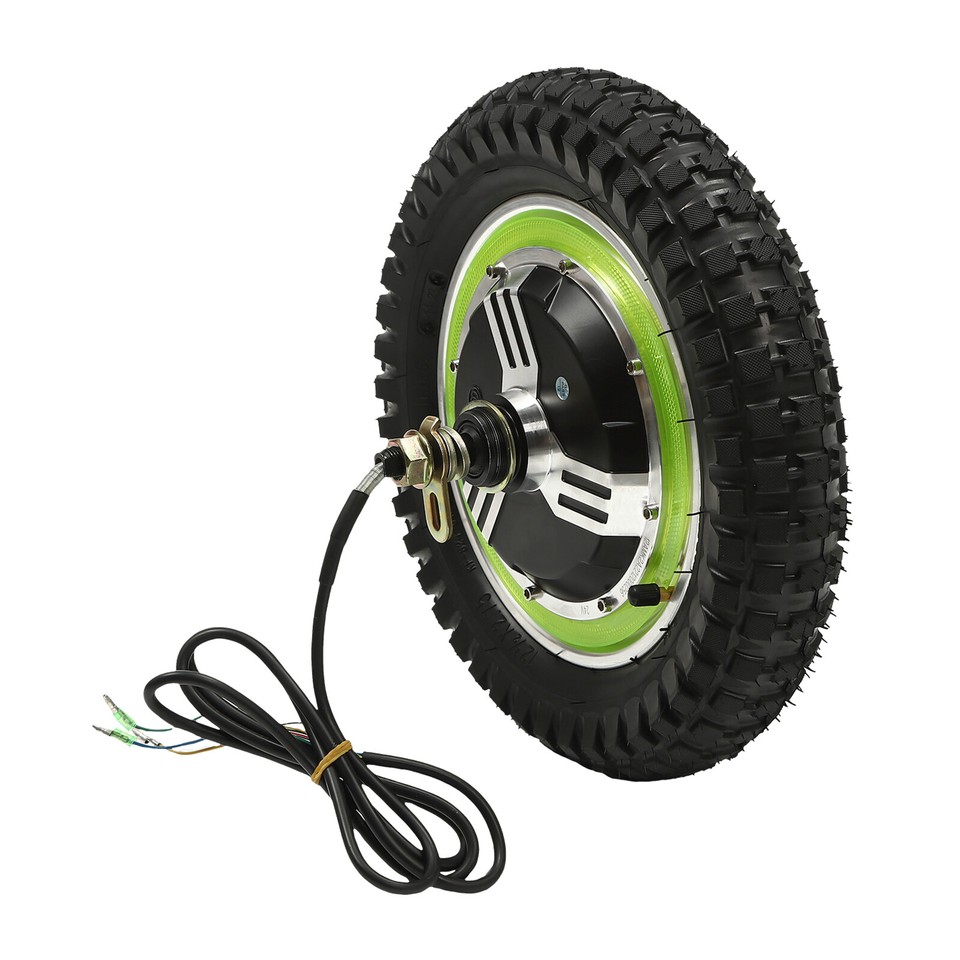 12 Inch Scooter Hub Motor Wheel 24V 350W Electric Brushless E-Bike ...