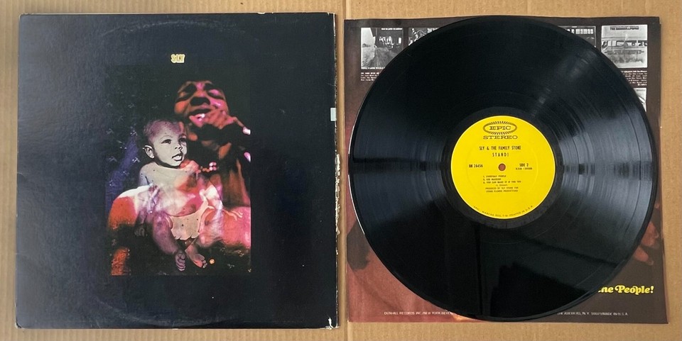 Stand! Sly And The Family Stone LP VINYL 1969 Epic records original ...