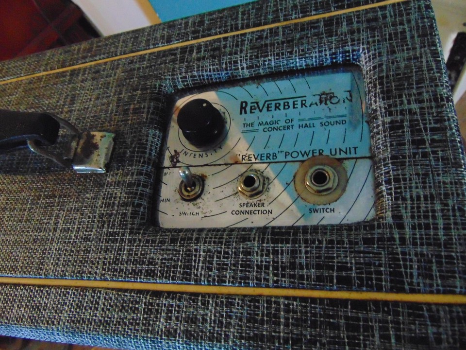 SUPRO VINTAGE REVERB UNIT FOR GUITAR AMP | eBay