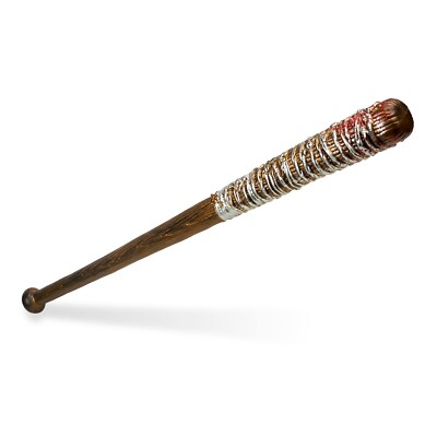 Plastic Bloody Baseball Bat Prop for LARP with Barbed Wire Bloodied ...