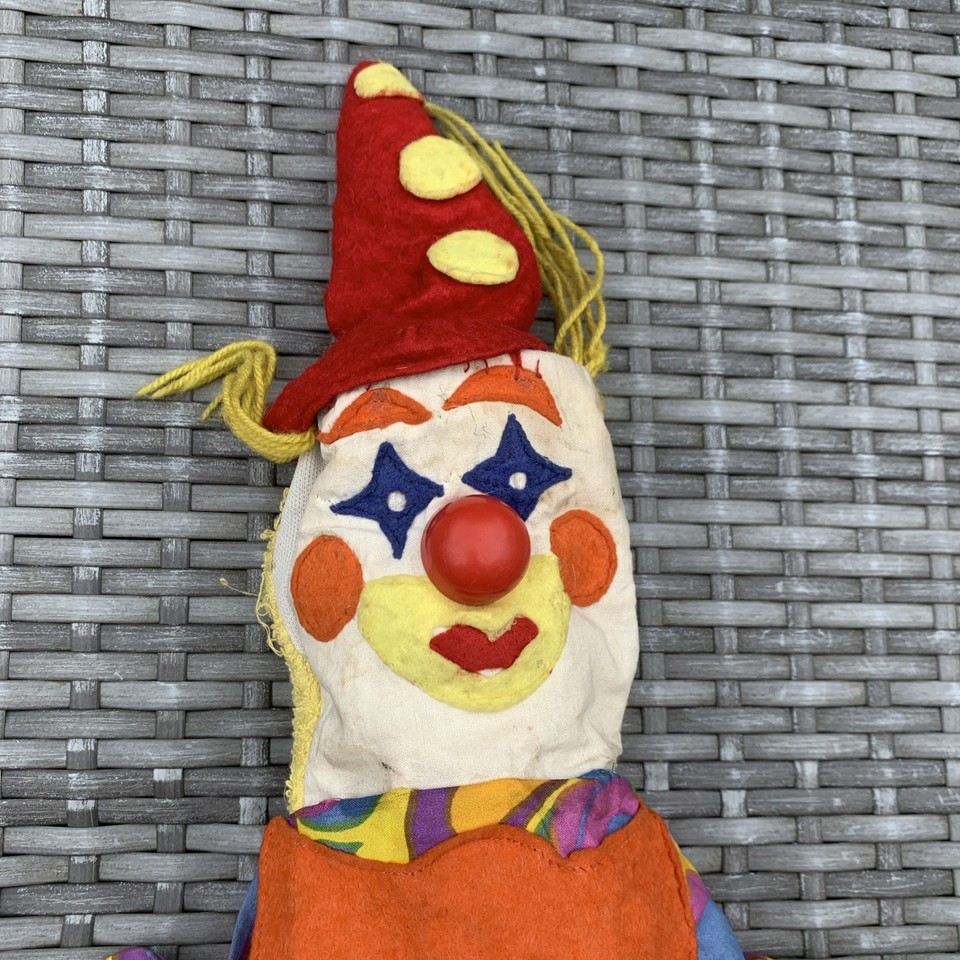 VINTAGE MAGICIAN’s SPRINGY CLOWN CONJURING TRICK PROP Homemade | eBay UK