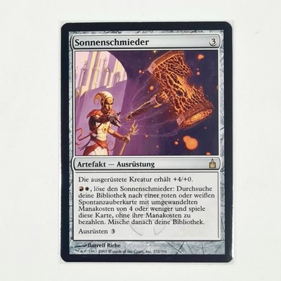 Magic The Gathering Promotion Card SUNSCHLIEDER Sunforger/artefatto ...