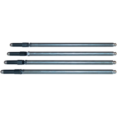 S&S CHROMOLY ADJUSTABLE PUSH RODS HARLEY EVO SOFTAIL DYNA FXR TOURING ...