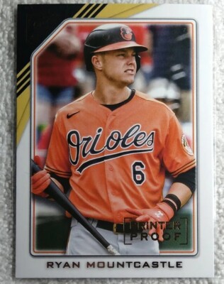 Ryan Mountcastle - 2022 Topps Gallery card #11 Printer Proof parallel ...