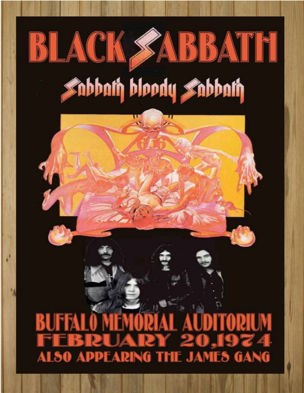 Black Sabbath 1974 Tour